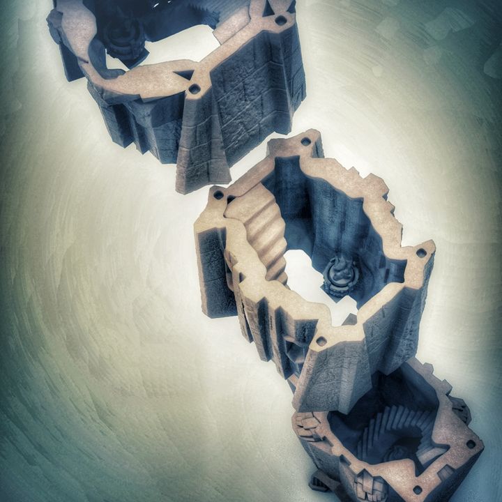 3D Printable Statue Atlas by Fabio