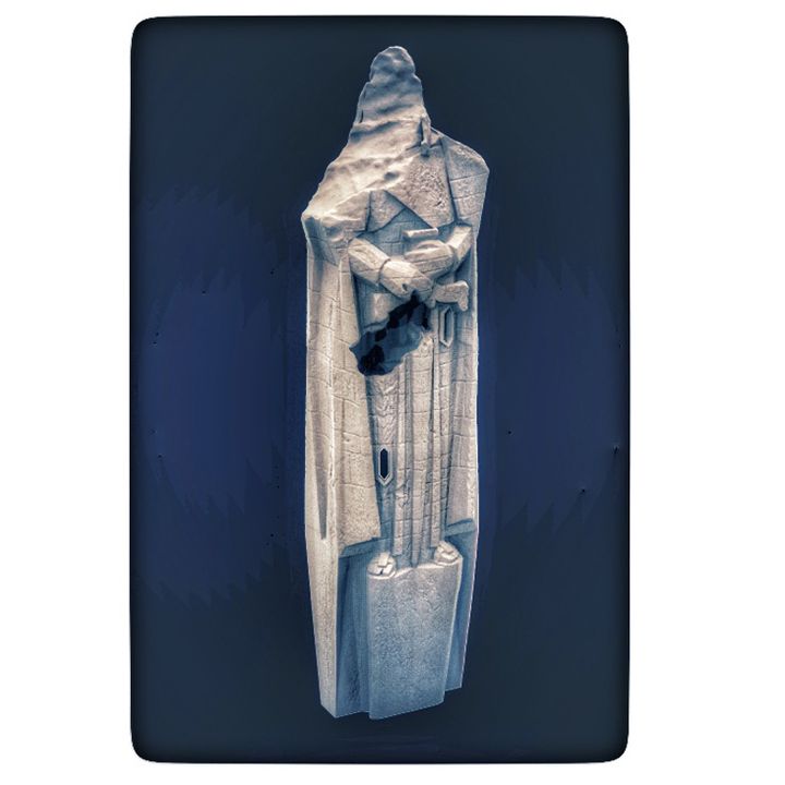 3D Printable Statue Atlas by Fabio