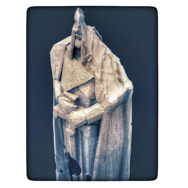 3D Printable Statue Atlas by Fabio