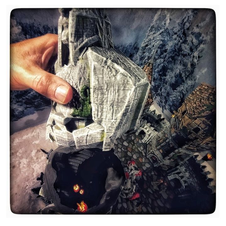 3D Printable Statue Atlas by Fabio