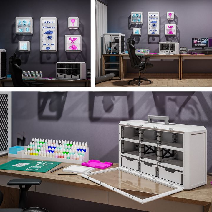 3D Printable Ultimo Case Building System by Linton W