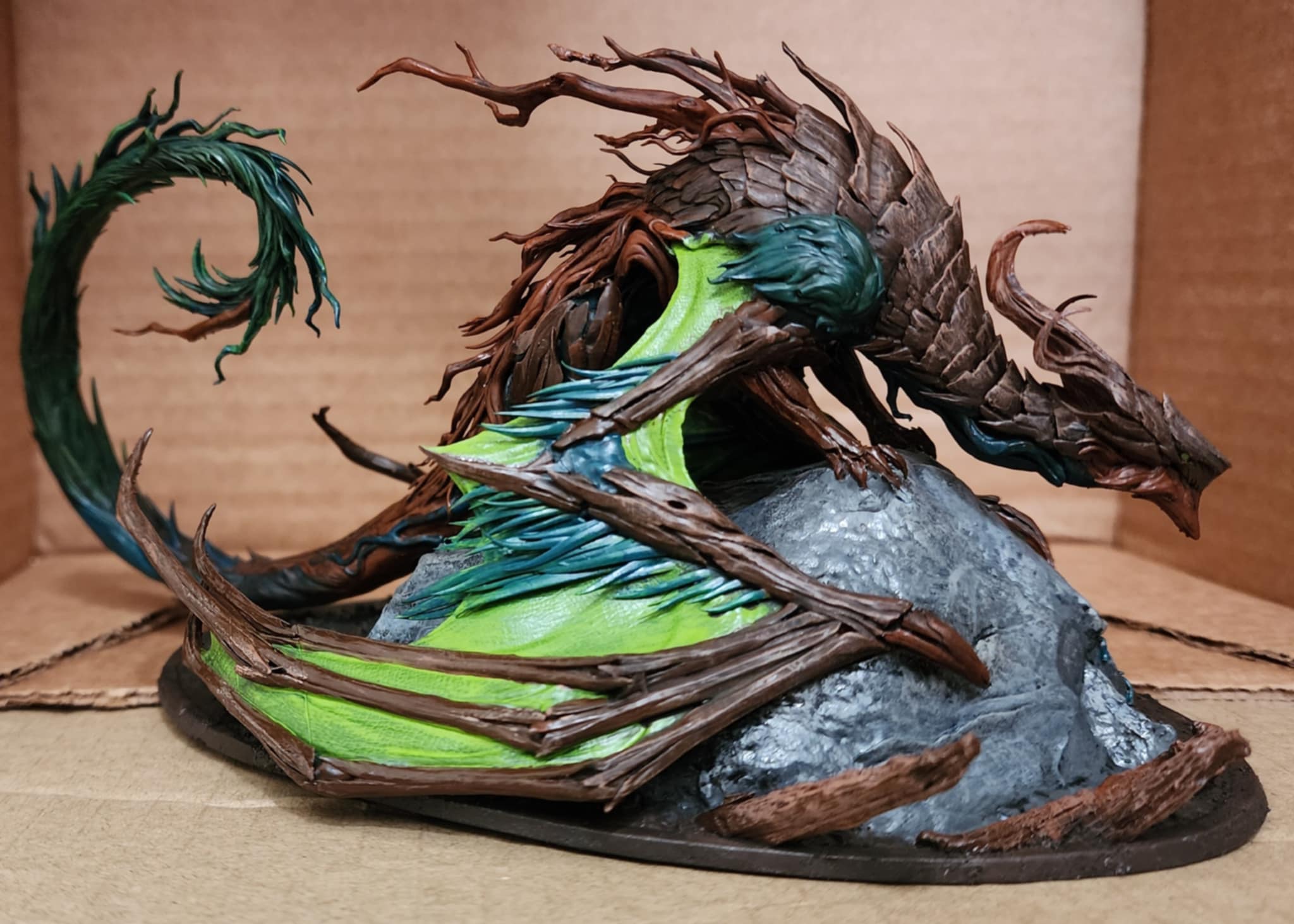 3D Printable Briar Dragon by Rescale Miniatures