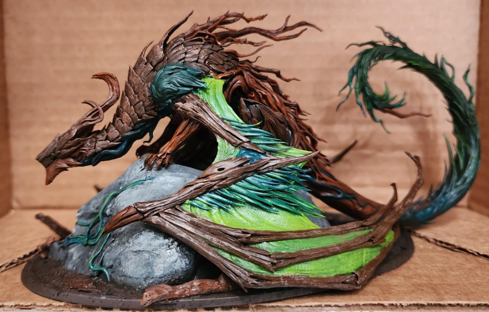 3D Printable Briar Dragon by Rescale Miniatures