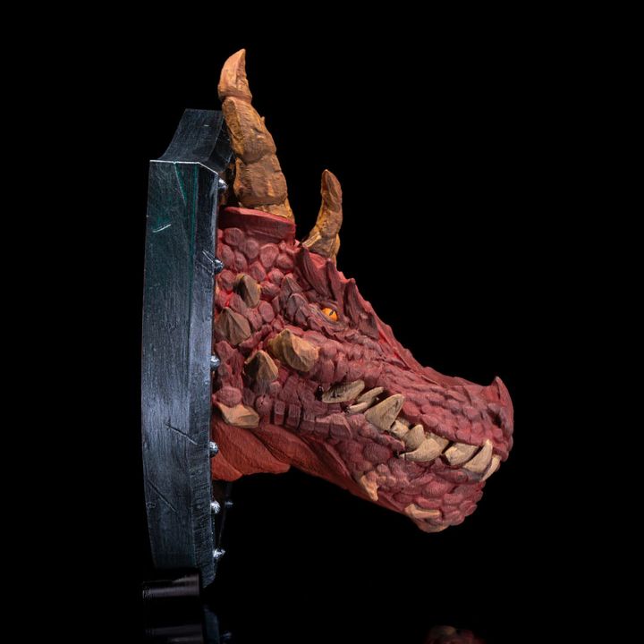 3D Printable True Dragon Trophy by Stlflix