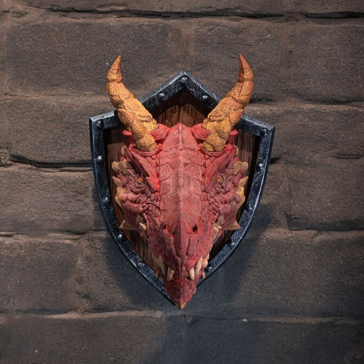 3D Printable True Dragon Trophy by Stlflix