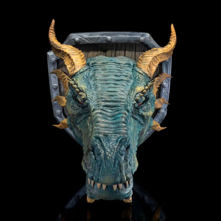 3D Printable Western Dragon Trophy by Stlflix