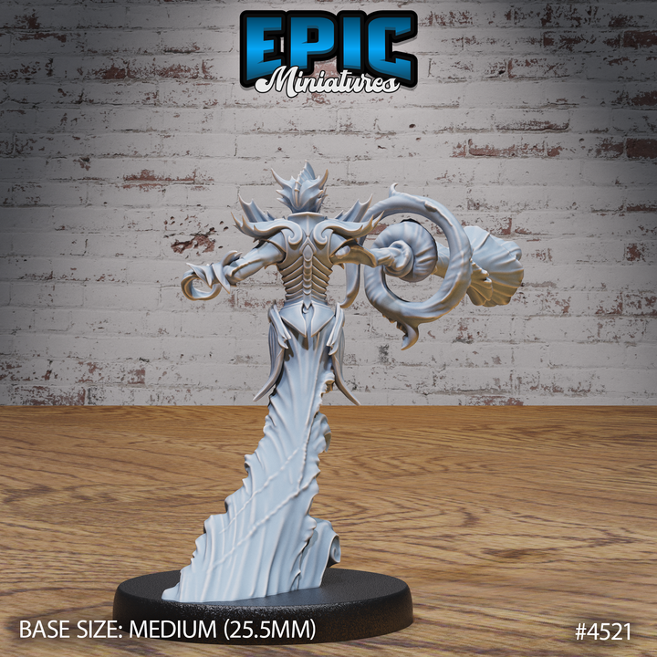 3D Printable Water Myrmidon Magic / Aqua Elemental / Humanoid Creature ...