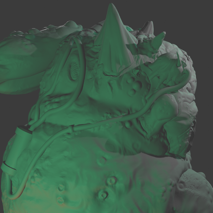 3D Printable Ghast by Cold Window Studio