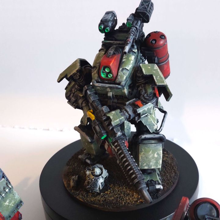 3D Printable Apollo medium mech by Crimson Steel Mechworks