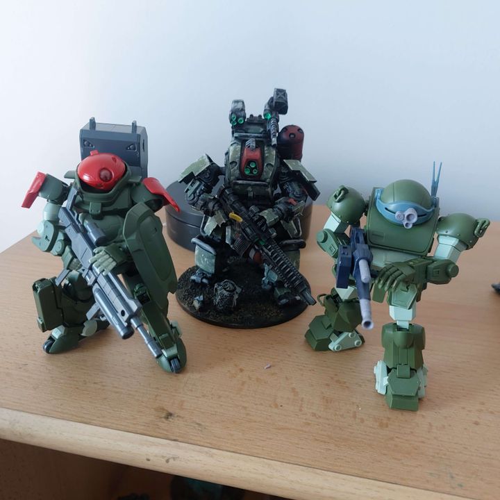 3D Printable Apollo medium mech by Crimson Steel Mechworks