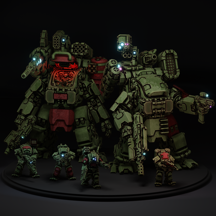 Calamity's Ashes 2: Orion foundry Campaign - MyMiniFactory