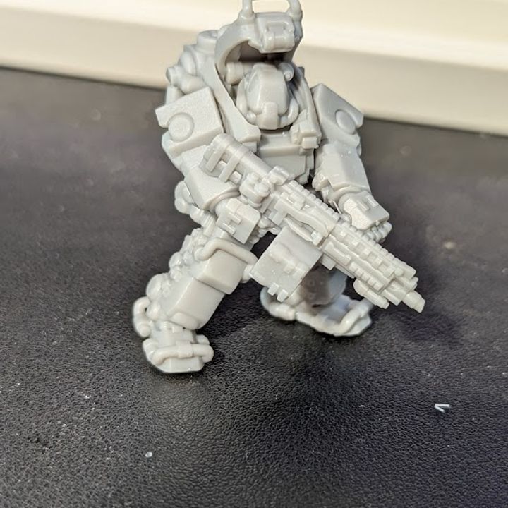 3D Print of Demeter power armour core frame by Treefort