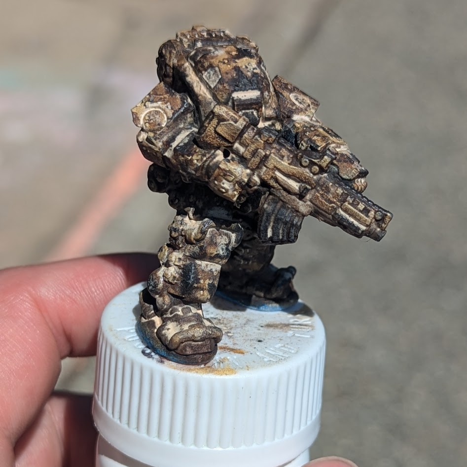 3D Printable Demeter power armour core frame by Crimson Steel Mechworks