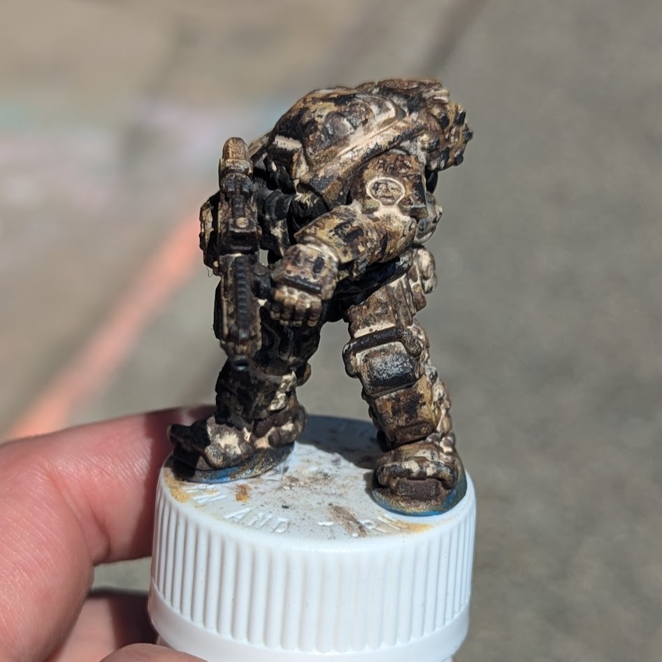 3D Printable Demeter power armour core frame by Crimson Steel Mechworks