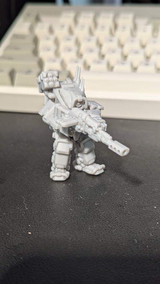 3D Printable Demeter power armour core frame by Crimson Steel Mechworks