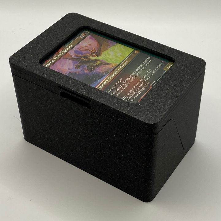 3D Printable COMMANDER DECK BOX AND TRAYS FOR MAGIC THE GATHERING ...
