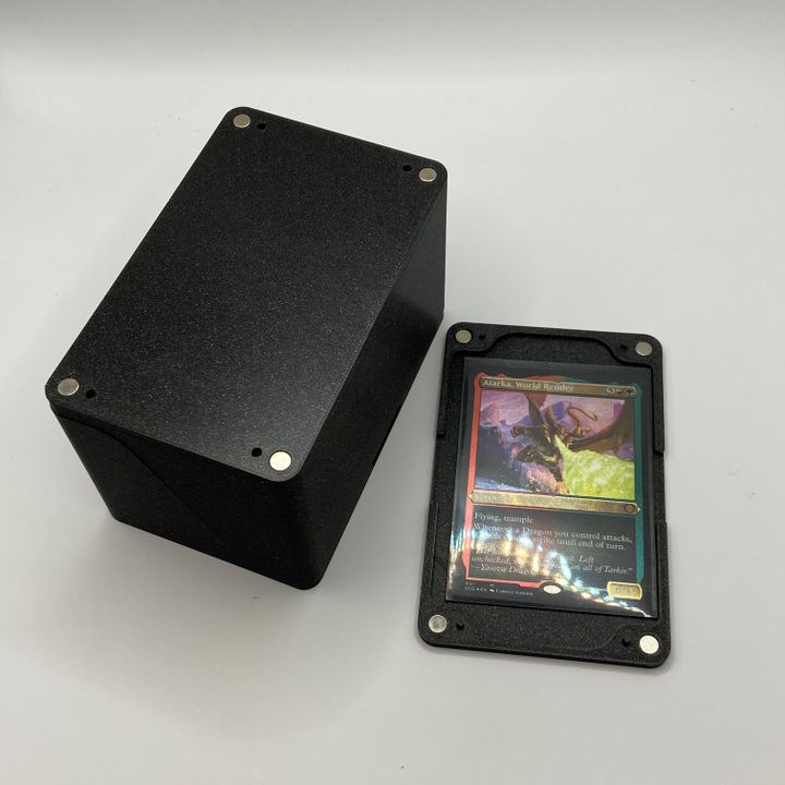 3D Printable COMMANDER DECK BOX AND TRAYS FOR MAGIC THE GATHERING ...