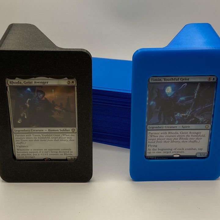 3D Printable COMMANDER DECK BOX AND TRAYS FOR MAGIC THE GATHERING ...