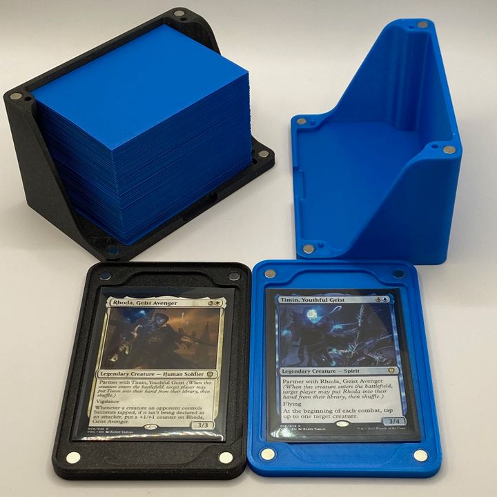 3D Printable COMMANDER DECK BOX AND TRAYS FOR MAGIC THE GATHERING ...