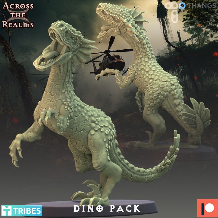 3D Printable Dino pack by Across the Realms