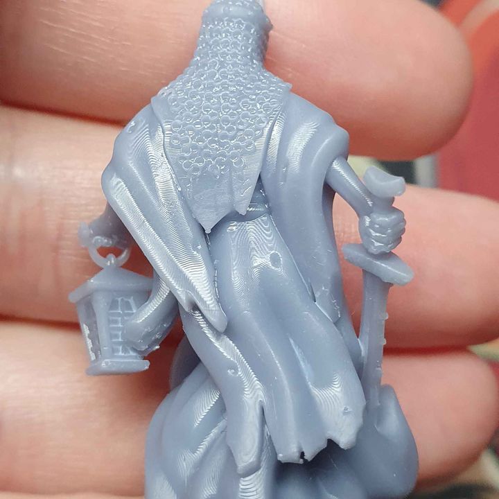 3D Printable Ghost Queen - Classic Monsters - Fantasy Miniature by ...