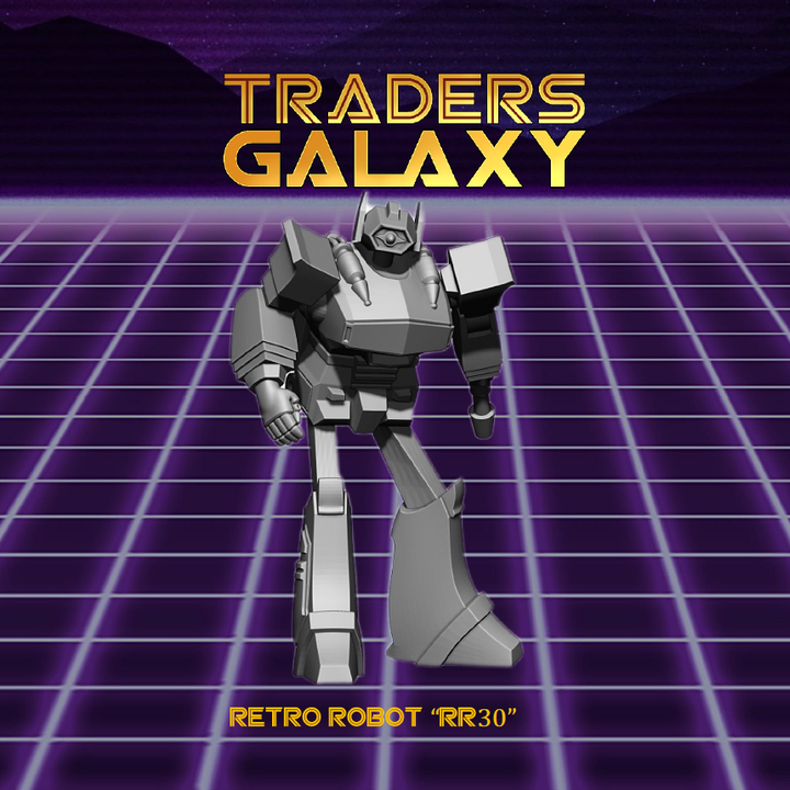 3D Printable Retro Robots - Electrotyrant by Traders Galaxy Miniatures ...