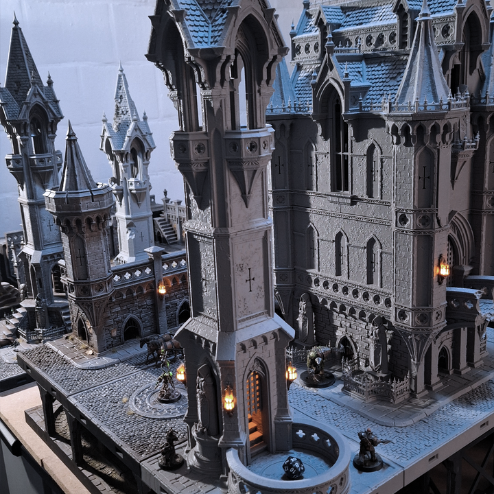 3D Printable Stormcrow City - The Silent District by Stormcrow Scenery