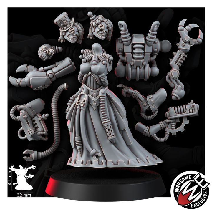 3D Printable MECHANIC ADEPT MASTER OF PUPPETS by Wargame Exclusive