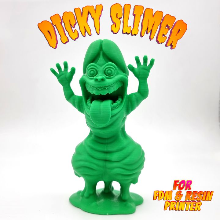 3D Printable Dicky Slimer by iradj3d