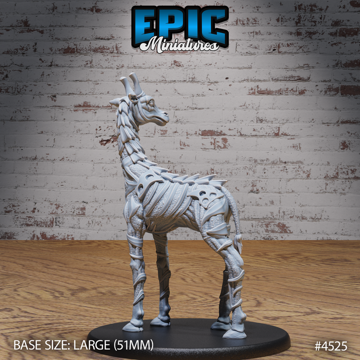 3D Printable Giraffe Exo Skeleton / Utopian Animal / African Hoofed ...