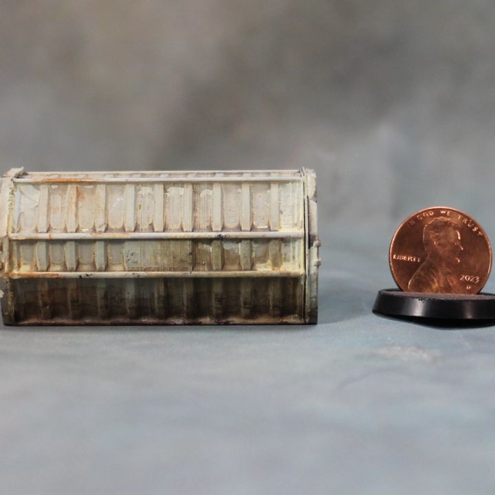 3D Printable Epsilon Protocol Cargo Container by Passive Aggressive Games