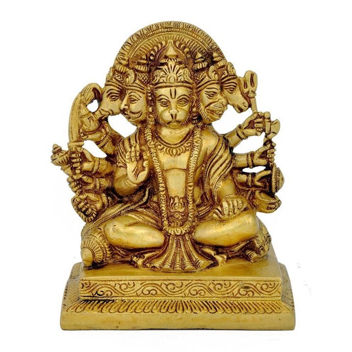 3D Printable Guardian of the Elements: Hanuman’s Five Faces by VedicFutura