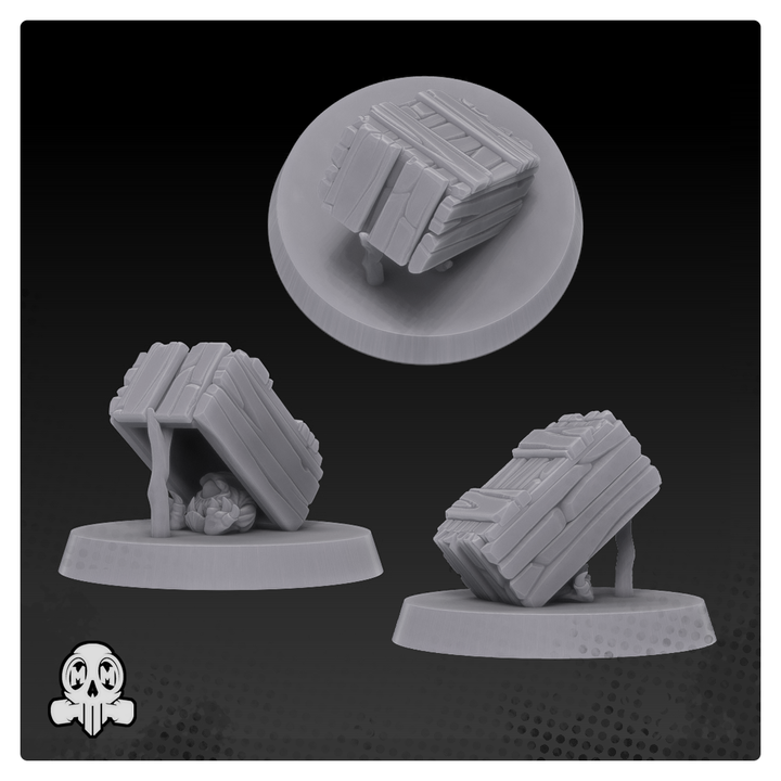 3D Printable Orc Objective Markers by Malicious Mini's