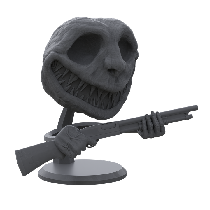 3D Printable THE DEALER FIGURINE | BUCKSHOT ROULETTE by Pawel Strzelec
