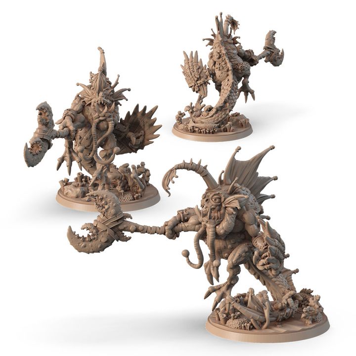 3D Printable Deepspawn with Shield by Signum Workshop