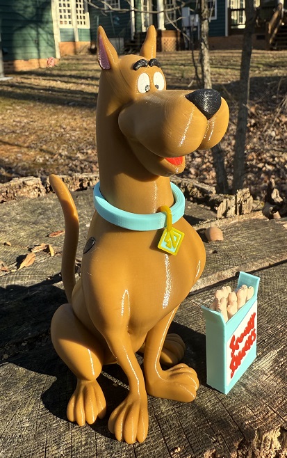 3D Printable Scooby Doo by Steve Solomon