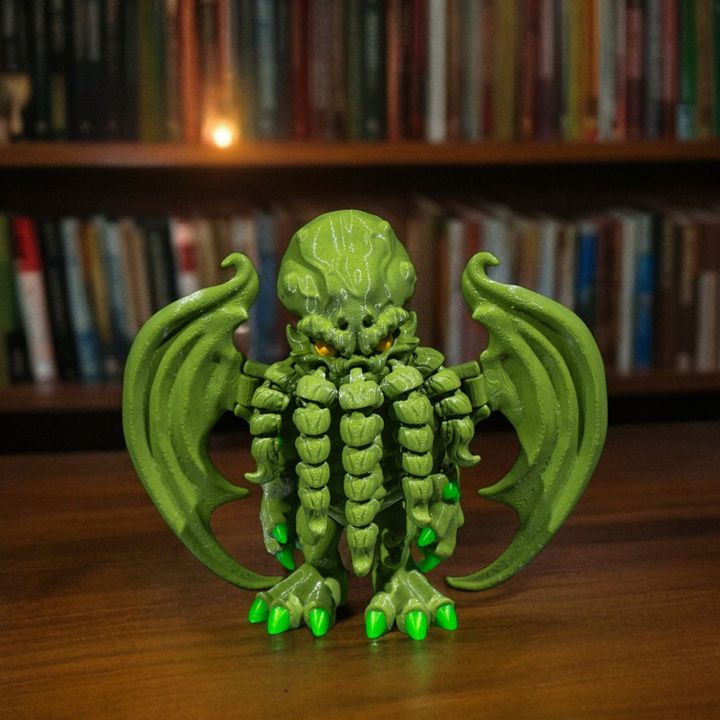 3D Printable Cthulhu by Stlflix