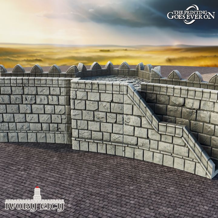 3D Printable Outer Wall Segment by The Printing Goes Ever On