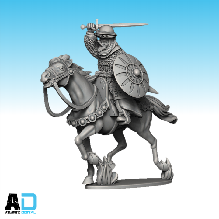 3D Printable Andalusian Armored Cavalry by Wargames Atlantic