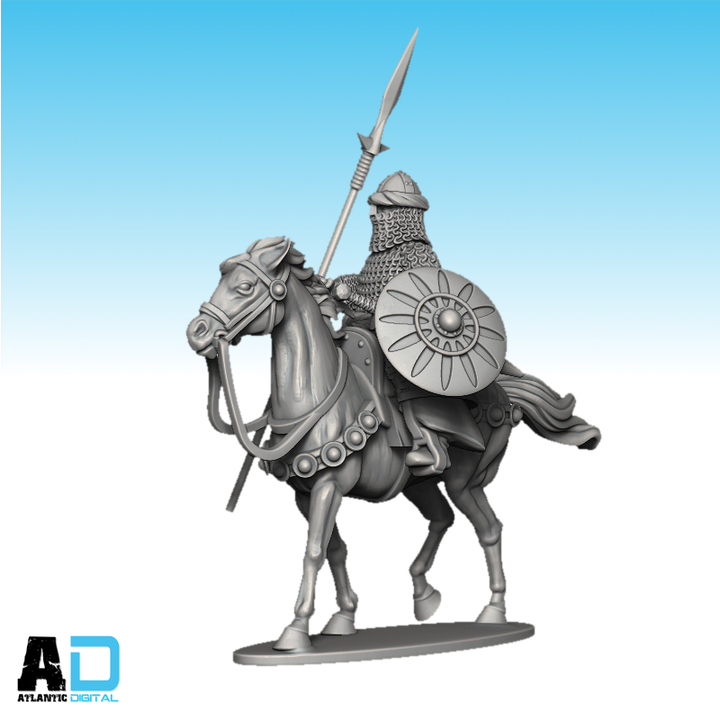 3D Printable Andalusian Armored Cavalry by Wargames Atlantic