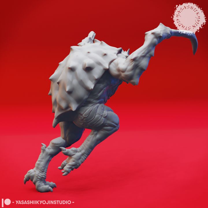 3D Printable Hook Horror Clan - Tabletop Miniatures (Pre-Supported) by ...