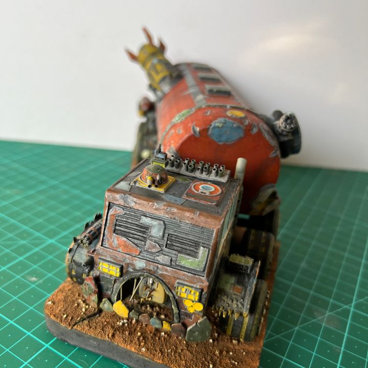 3D Printable Ork truck by Nicholas