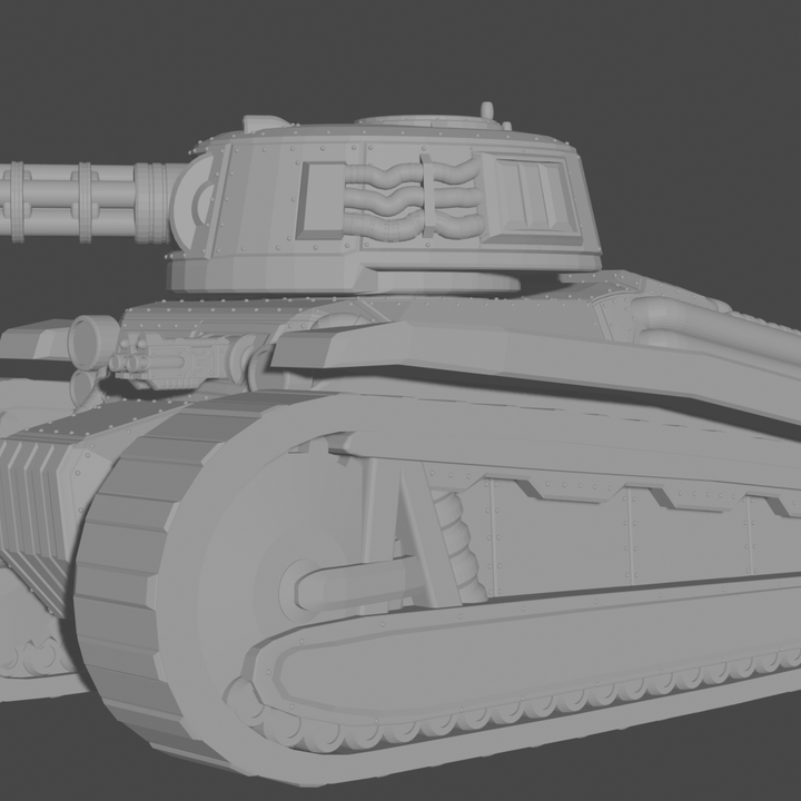 3D Printable BT FT tank by Nicholas
