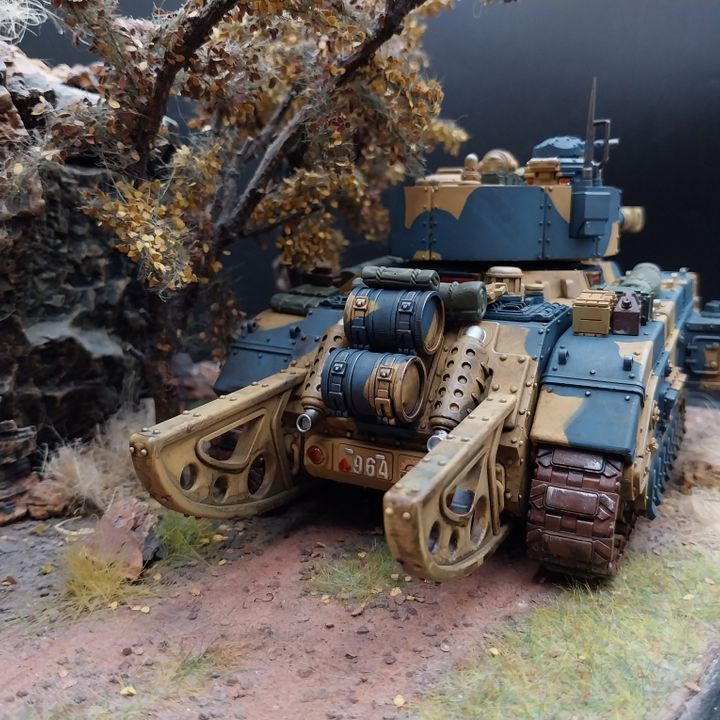 3D Print of Enourmous Imperial Heavy Tank [PRESUPPORTED] by Oroslan Firsov