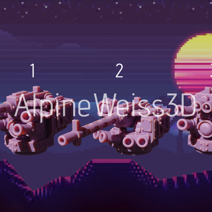 3D Printable Enourmous Imperial Heavy Tank [PRESUPPORTED] by AlpineWeiss3D