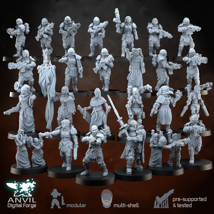 Download Daughters of the Burning Rose Battleline Infantry - Modular ...