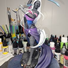 3D Printable Blade Dancer | 262mm by Bulkamancer Sculpts