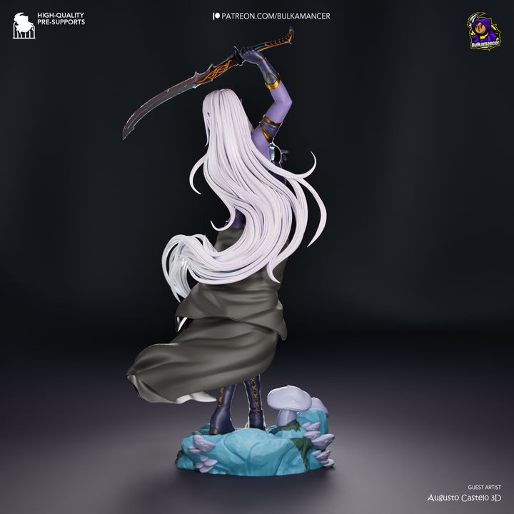 3D Printable Blade Dancer | 262mm by Bulkamancer Sculpts