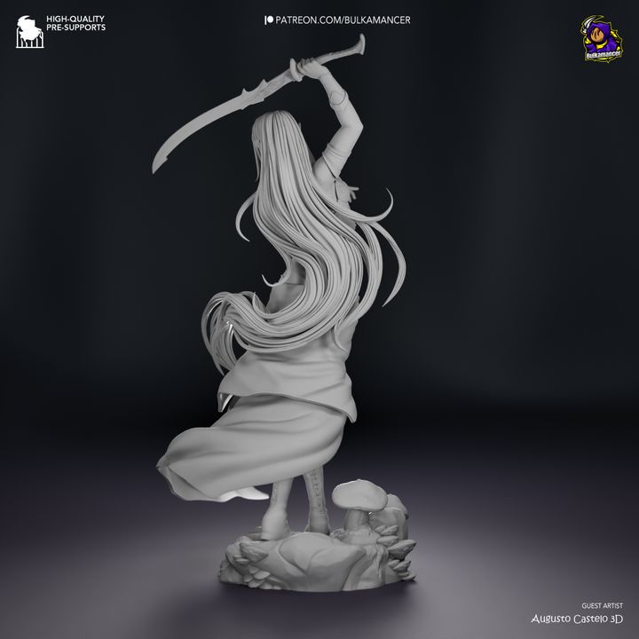3D Printable Blade Dancer | 262mm by Bulkamancer Sculpts