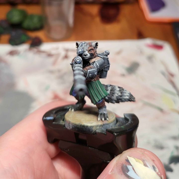 3D Printable Scrap Rakuns - Snipers by BlueWyvern